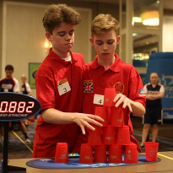 วิธีการเล่นสแต็ค Double Cycle & Team Relay (How to play Sport Stacking ...