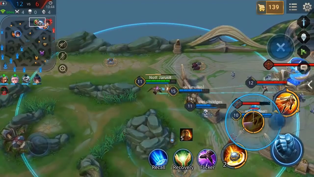 ELSU พลระห่ำปืนเดือด ROV Garena [เทคนิค / สกิล / ฮีโร่ใหม่] : Metal ...