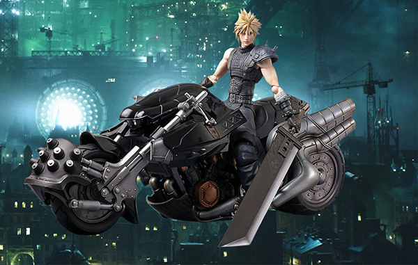 Play Arts Kai Cloud Strife & Hardy Daytona [ FINAL FANTASY® VII REMAKE ...