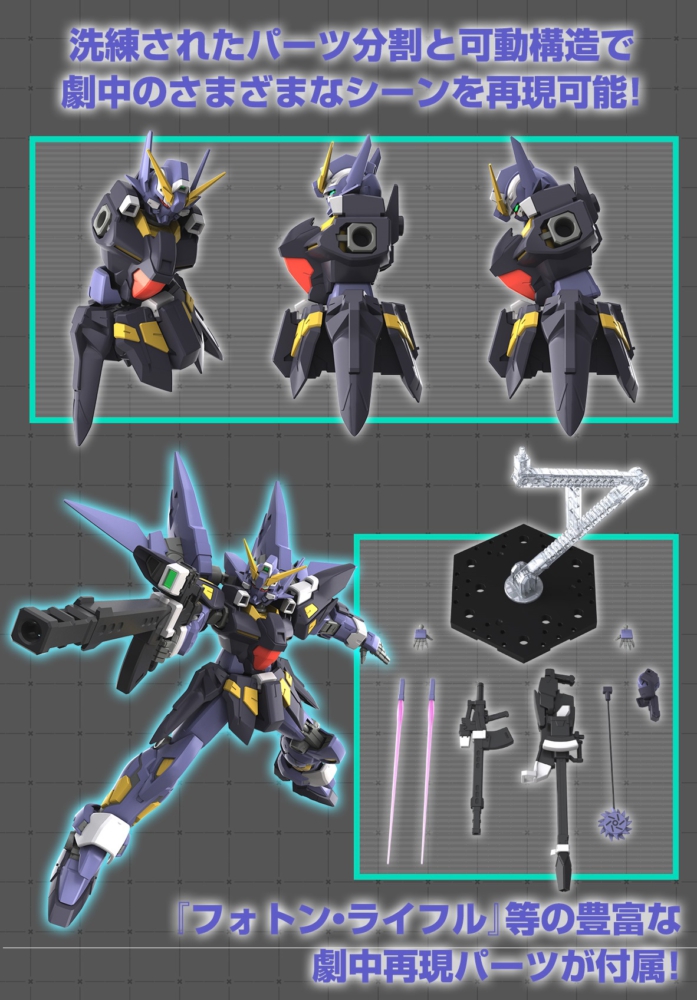 Bandai HG Super Robot Taisen OG – RTX-010 Huckebein MK-II (6) : Metal Bridges‏ แหล่งร่วมข้อมูล ...