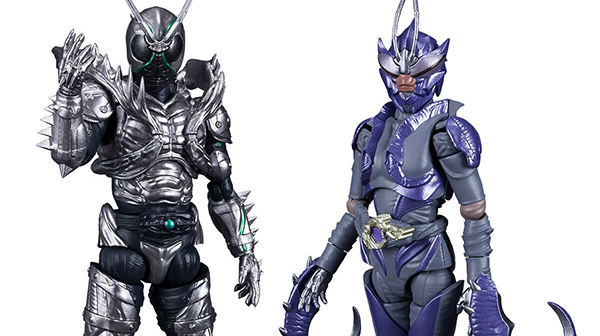P-BANDAI Shodo-Kamen Rider SHADOWMOON & Mantis Phantom Set : Metal ...