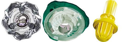 BEYBLADE X : BX36 Random Booster Whale Wave Select [คอมโบแนะนำ] : Metal ...