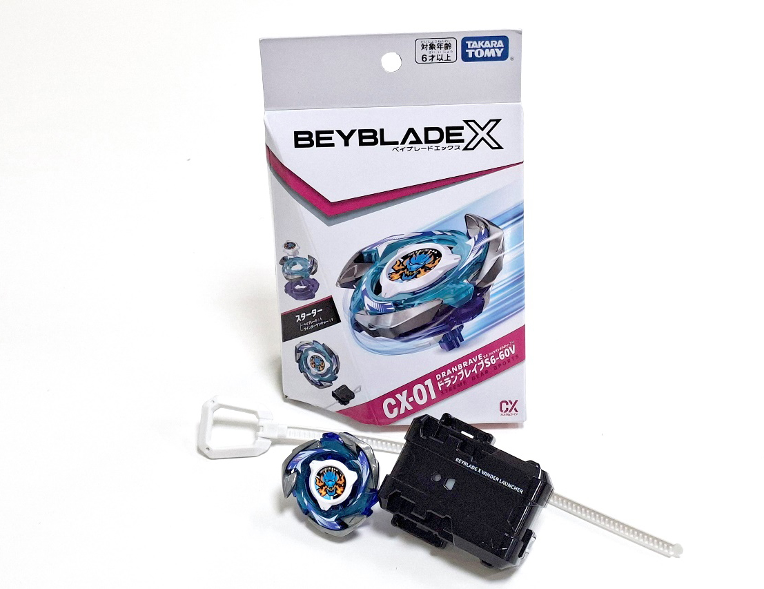 BEYBLADE X : CX-01 Stater Dran Brave S 6-60 V [รีวิว / สั่งซื้อ / เบย์เบลด / ออกใหม่ / ราคา ...