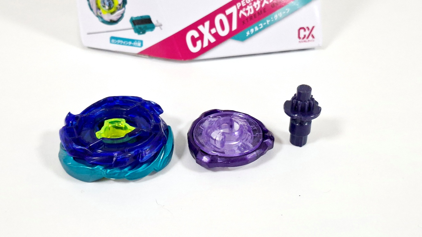 BEYBLADE X : CX-07 Stater Pegasus Blast ATr [Review] : Metal Bridges‏ แหล่งร่วมข้อมูลข่าวสาร ...
