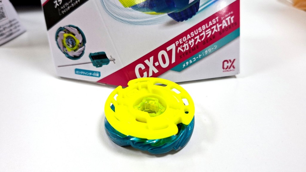 BEYBLADE X : CX-07 Stater Pegasus Blast ATr [Review] : Metal Bridges‏ แหล่งร่วมข้อมูลข่าวสาร ...