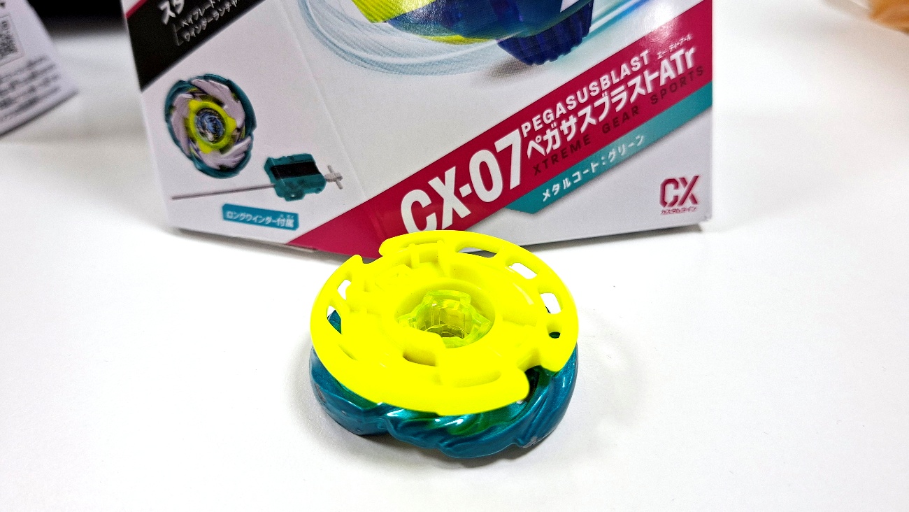 BEYBLADE X : CX-07 Stater Pegasus Blast ATr [Review] : Metal Bridges‏ แหล่งร่วมข้อมูลข่าวสาร ...