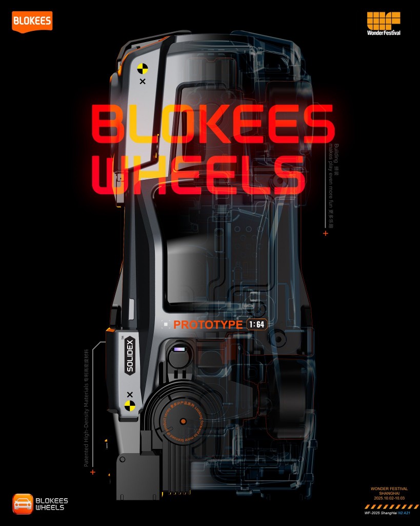 Blokees Wheels เตรียมเปิดตัวครั้งแรกในงาน Wonder Festival 2025 ที่เซี่ยงไฮ้ : Metal Bridges ...
